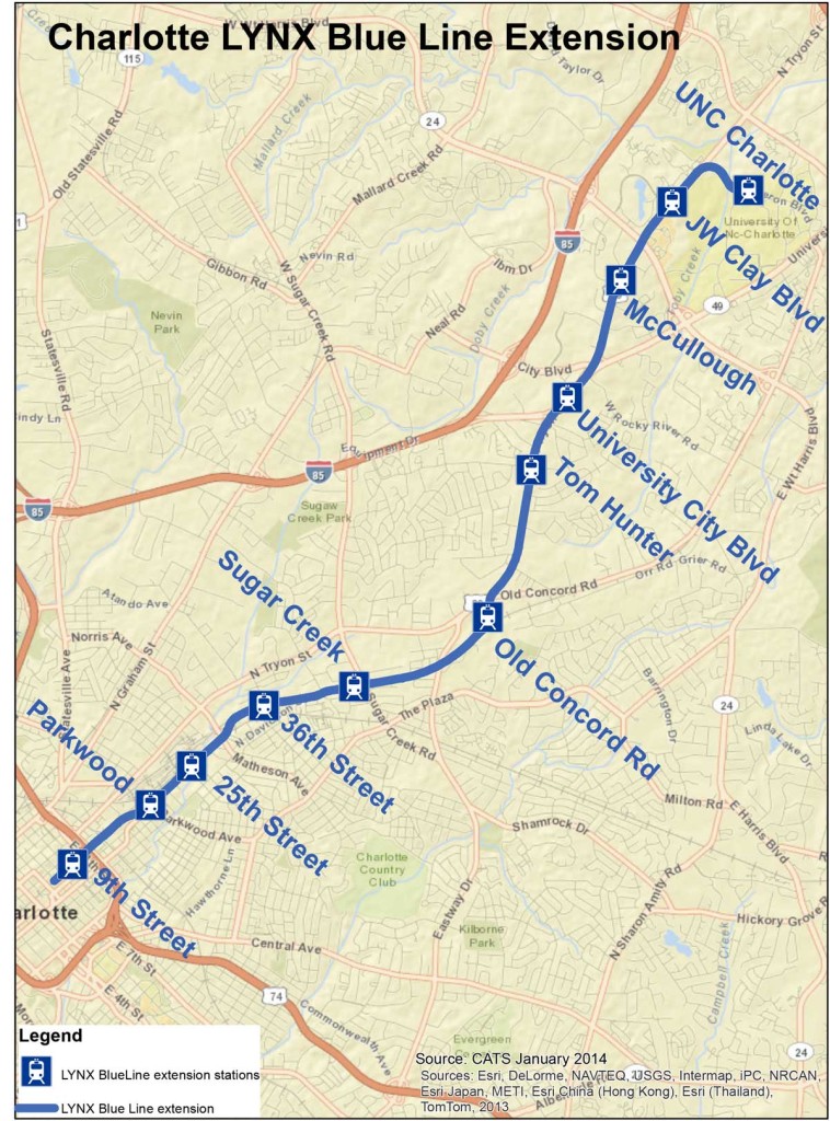 Blue Line extension development may not be as robust as Red Line ...