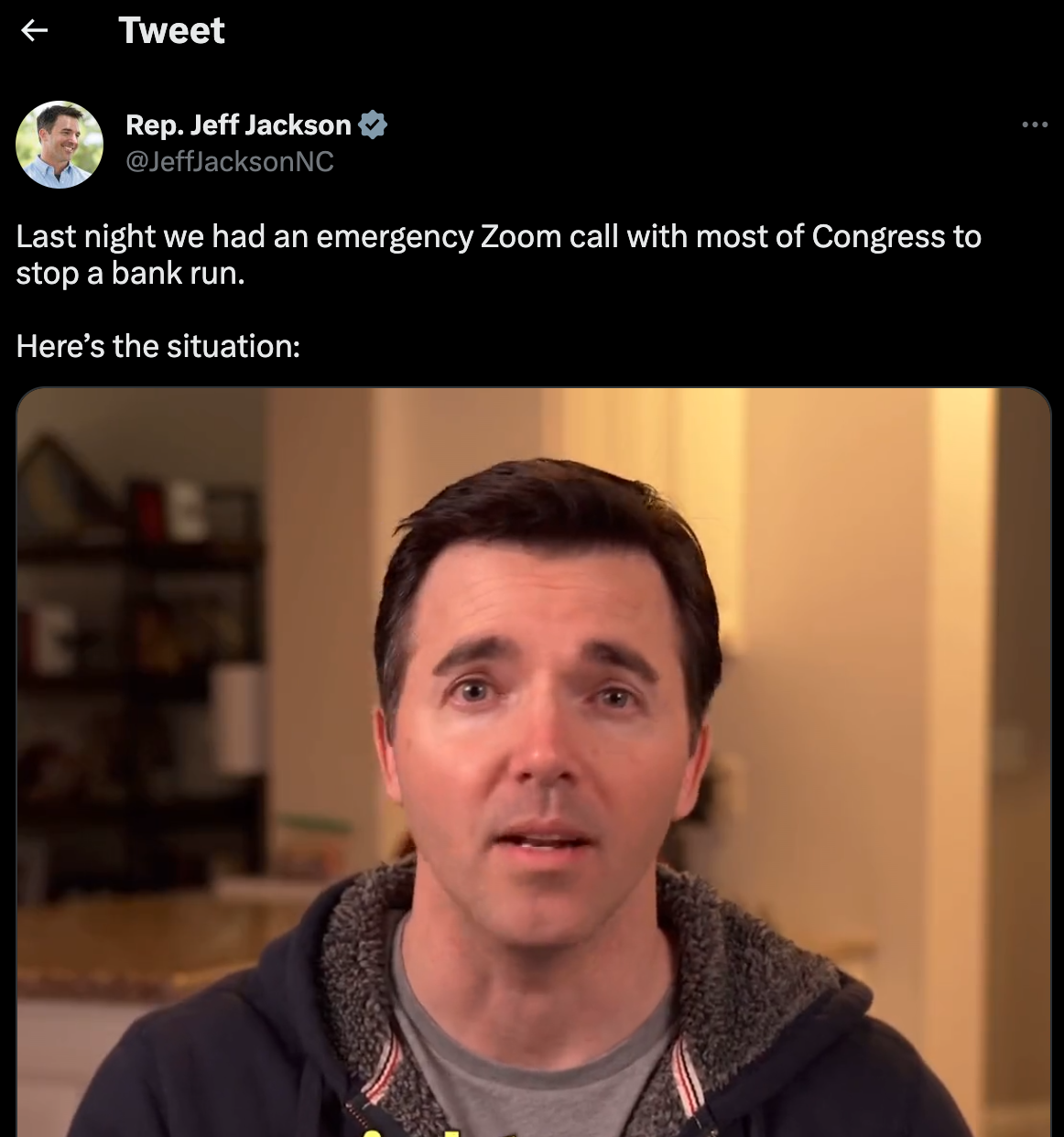 US Rep. Jackson says group chat played role in SVB failure - Business Today